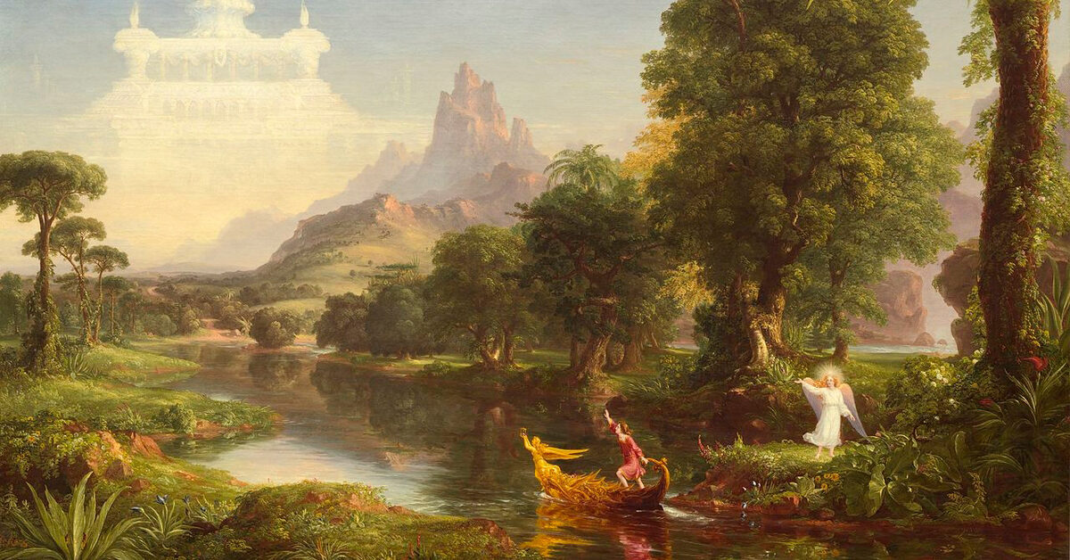 The Artist as Exemplar: Thomas Cole's Voyage of Life | Libertarianism.org